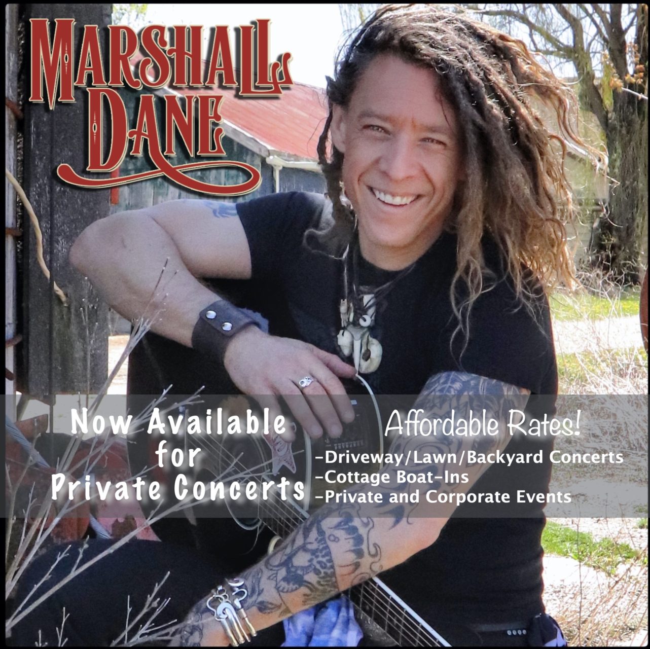 MD Tubular Bandana | Marshall Dane | Canadian Country Recording Artist